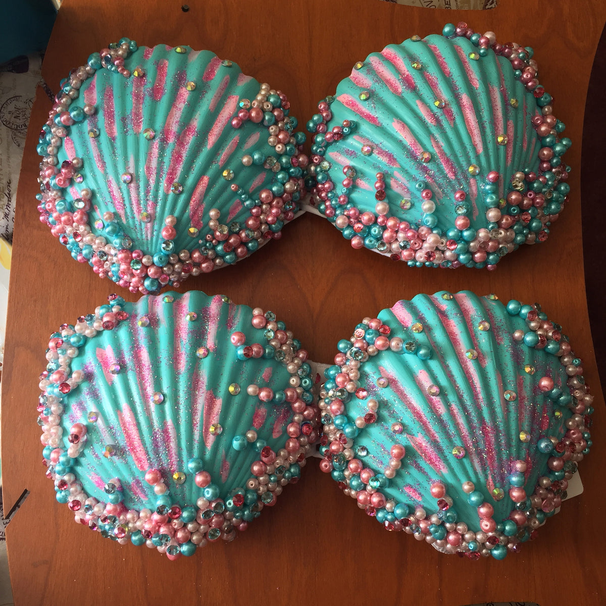 Bubble Gum Shells Mermaid Bra – mayrafabuleux